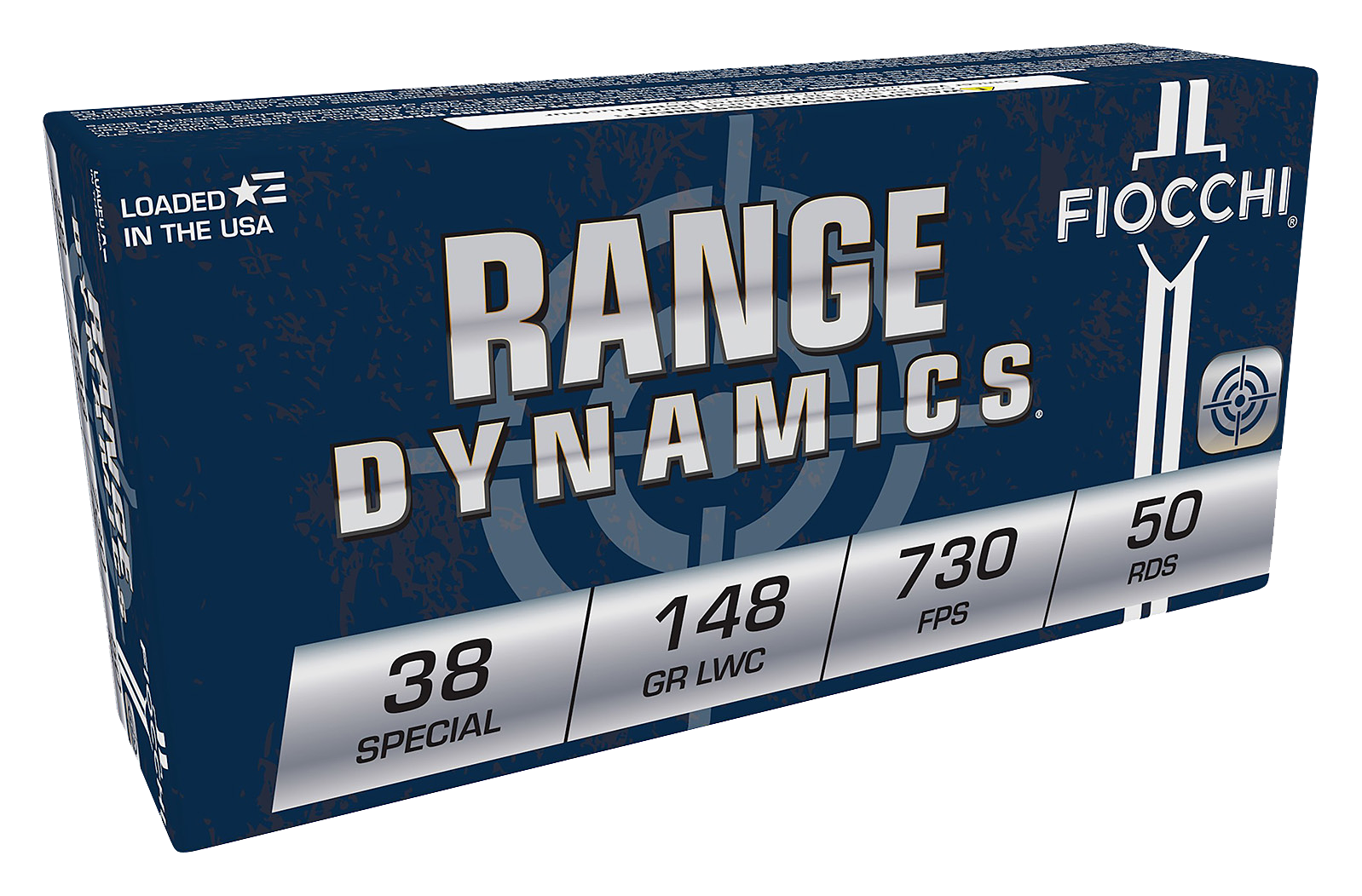 Fiocchi Shooting Dynamics .38 Special 148 Grain Lead Wadcutter Handgun ...
